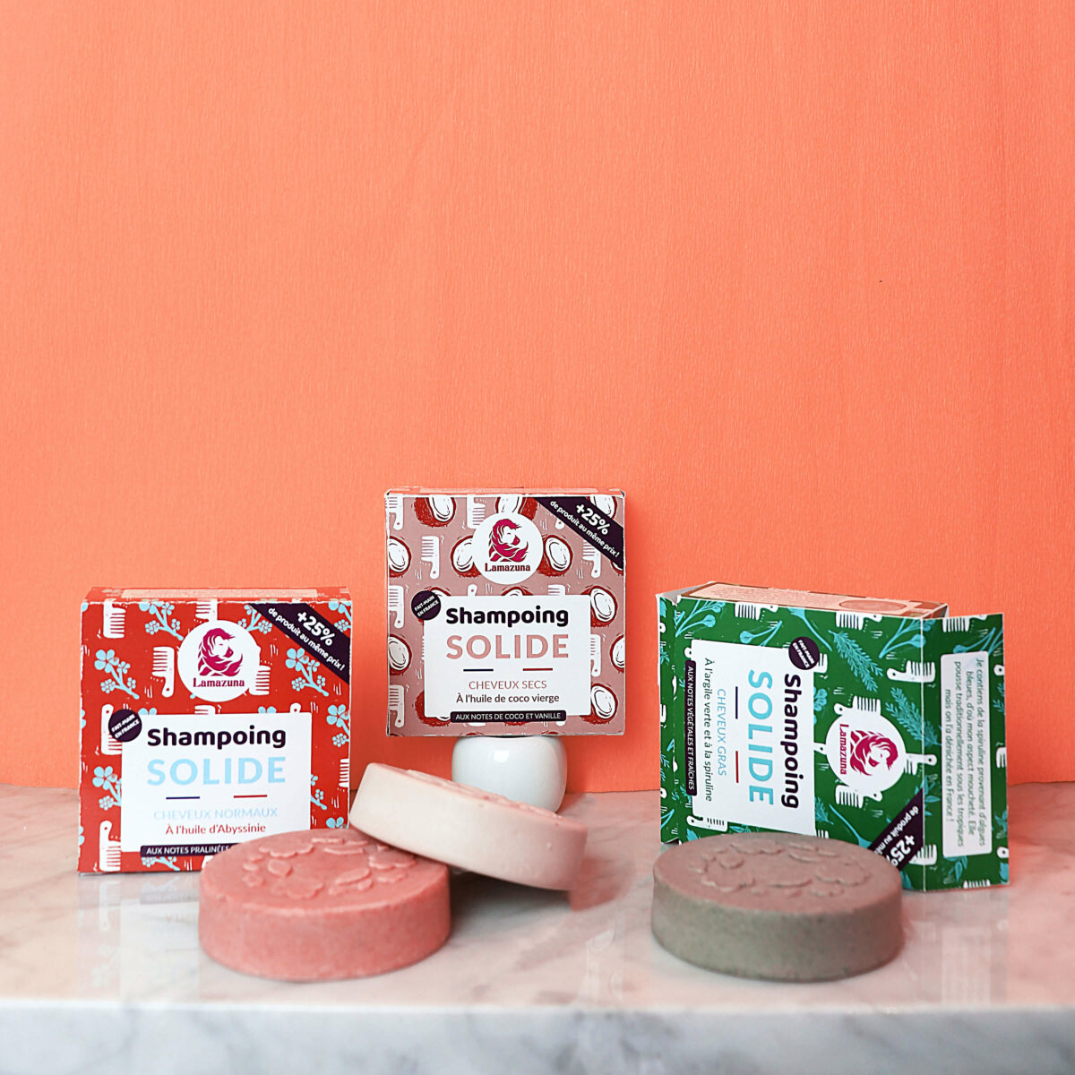 Shampoing solide : 3 nouveaux shampoings Lamazuna reformulés – Blog ...